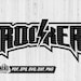Rocker SVG, Rock PNG, Rock Cricut, Rock Silhouette, Rocker Shirt Svg ...