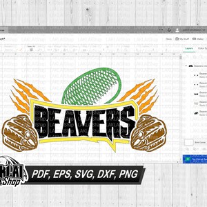 Beavers Svg, Beavers Mom Svg, Beavers Pride Svg, Beavers Spirit Svg ...