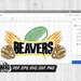 Beavers Svg, Beavers Mom Svg, Beavers Pride Svg, Beavers Spirit Svg ...
