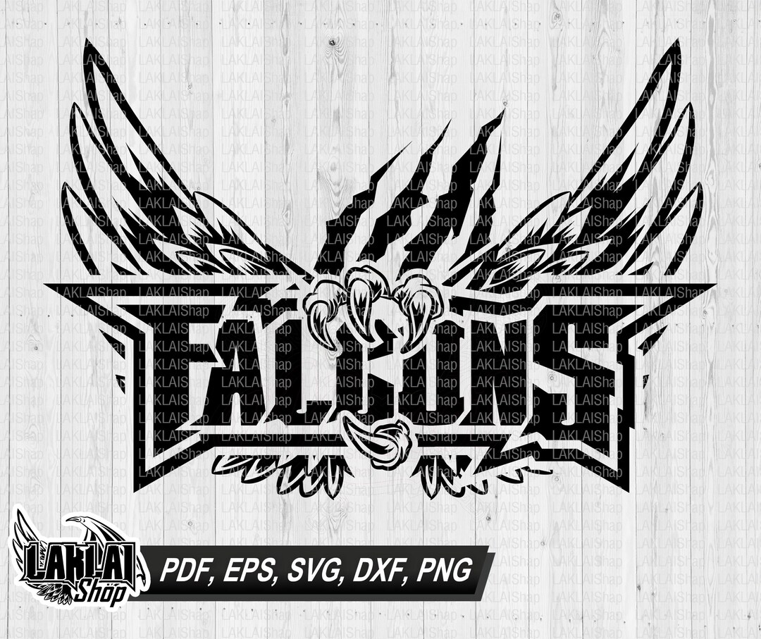 Falcons Fly Svg, Falcon Svg, Falcons Logo, Falcons Pride,falcons School ...