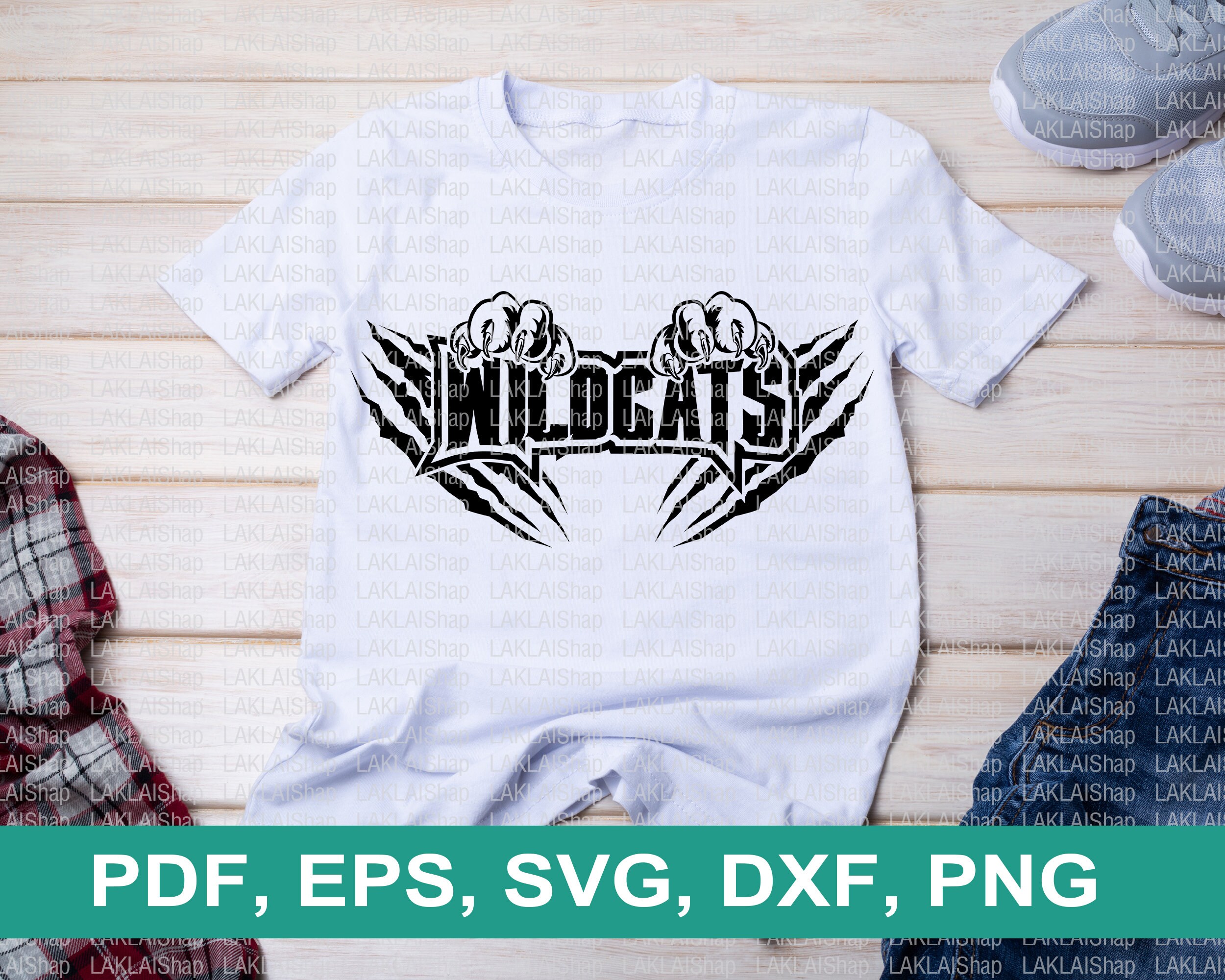 Wildcats Claws Svg, Wildcats Mascot Svg, Wildcats Spirit Svg, Wildcats ...