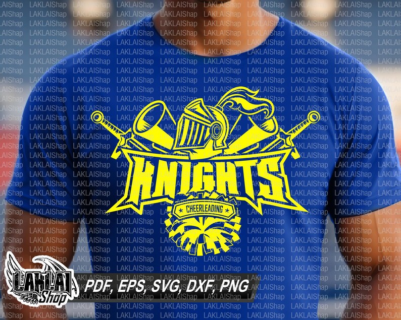 Knights Cheer Svg, Knights Cheerleading Svg,knights Svg,knight Spirit ...