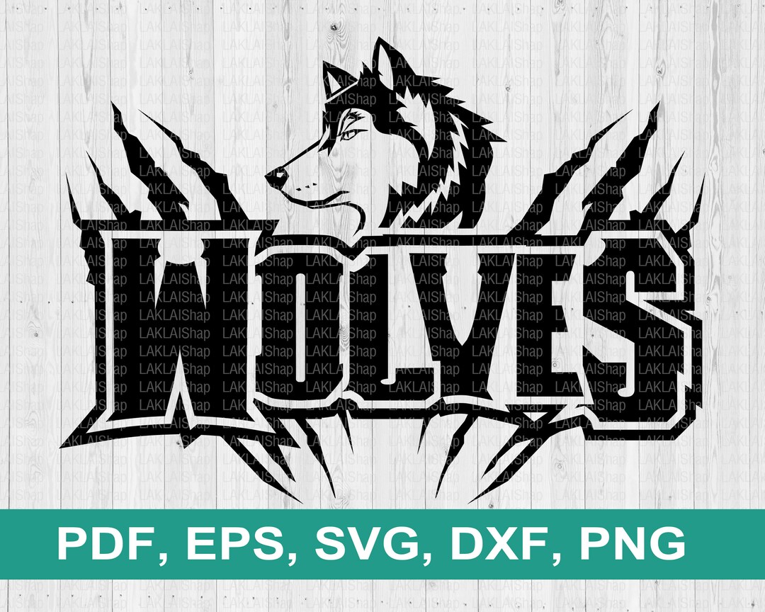 Wolves Team Svg, Wolfs Svg, Wolves Svg, Wolves Mascot Svg, Wolves Png ...