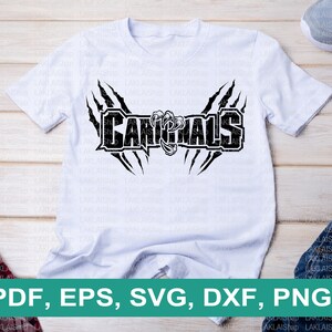 Cardinal Claws Svg, Cardinals Png, Claws Svg, Cardinals Svg, Cardinals ...