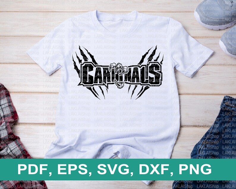 Cardinal Claws (svg, Png, Eps, Dxf, Pdf), Cricut File (digital Download ...