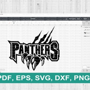 Panther Claws SVG, Cut File, Vector Graphics (digital File) - Etsy