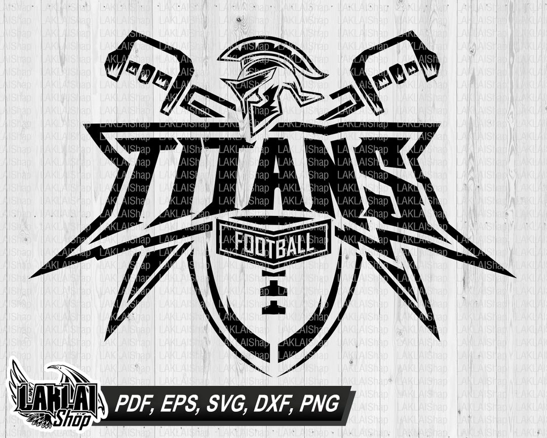 Titans Football Svg, Titans Mascot Svg, Titans Logo, School Spirit ...