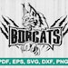 Bobcats Claws Team Svg, Bobcat Mascot Svg, Bobcats Spirit Svg, Bobcats ...