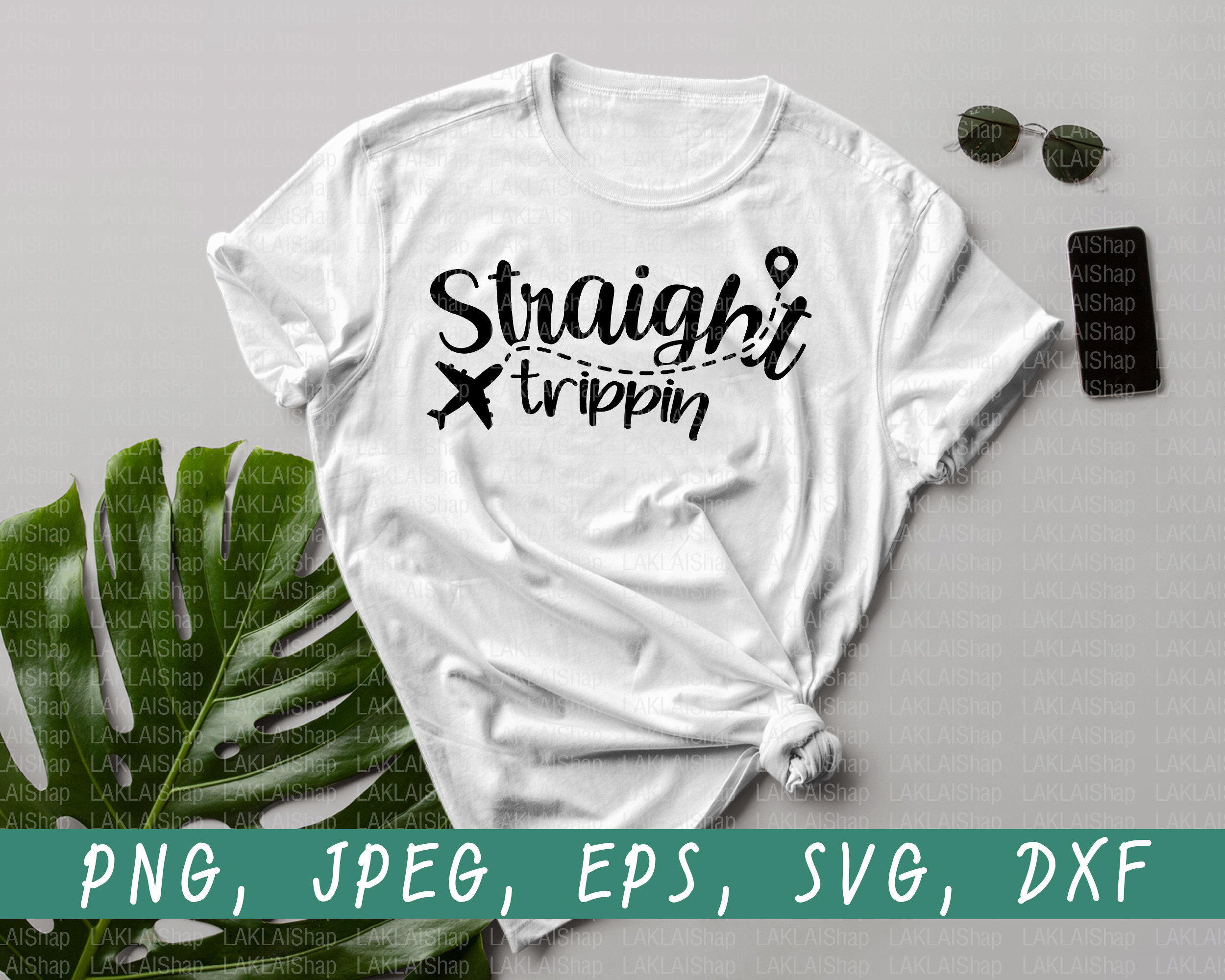 Straight Trippin svg Vacation t shirt Trip shirt Trip Svg | Etsy