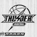 Thunder Basketball Svg, Basketball Svg, Thunder Mascot Svg, Thunder Svg ...