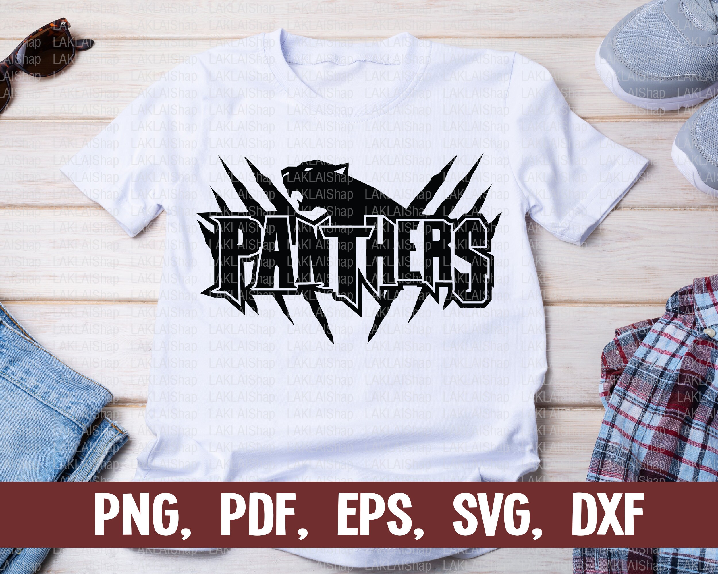 Panther Scratches Svg Panthers Svg School Spirit Shirt - Etsy UK