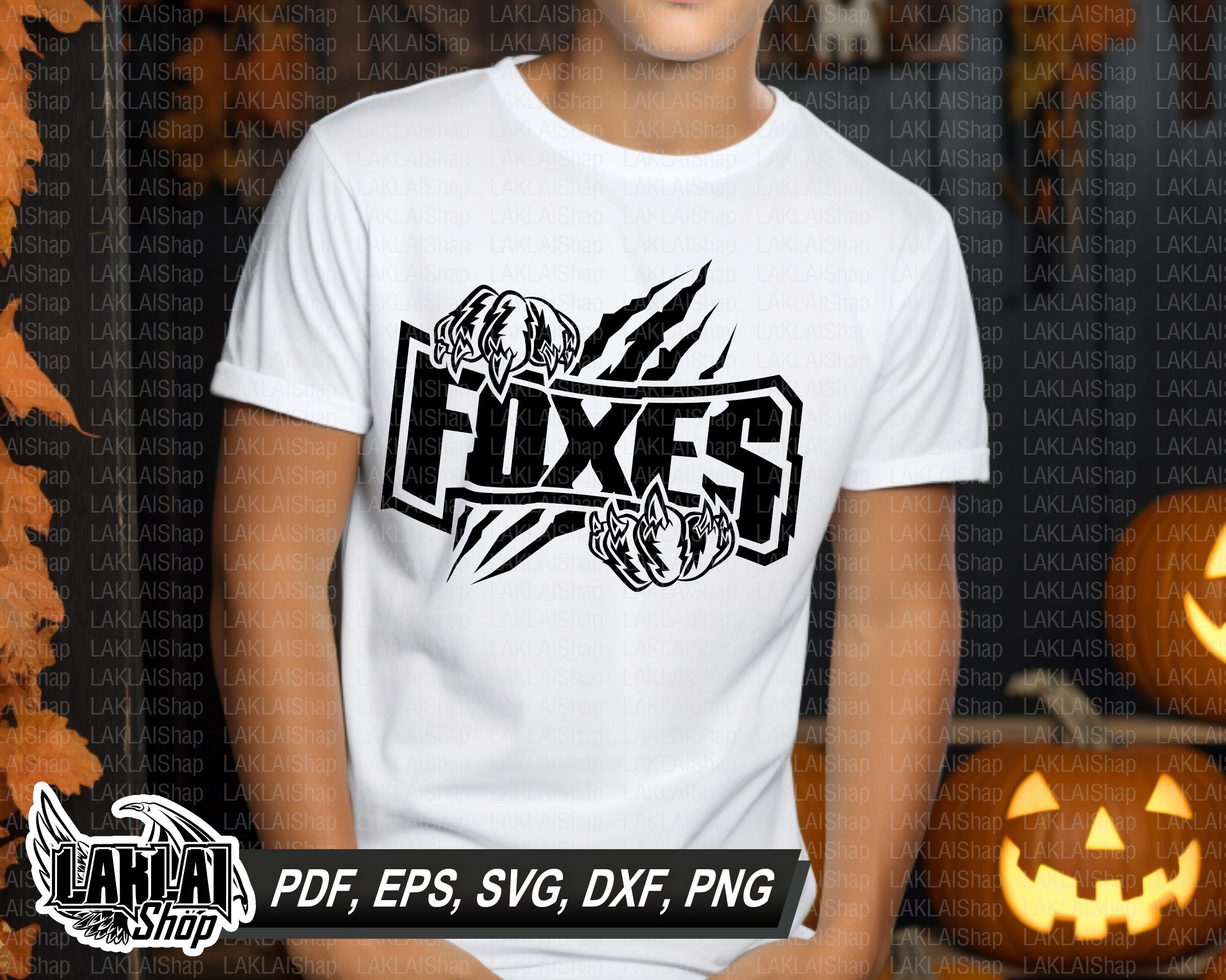Foxes Mascot SVG, Team Shirt Design (digital Download) - Etsy