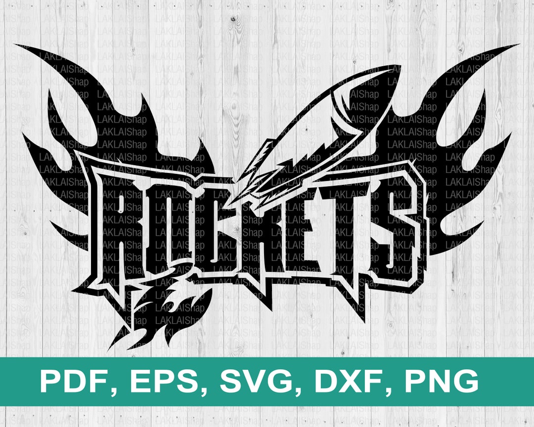 Rockets Flame Team Svg, Rockets Team Svg, Rockets Svg, Rockets Mascot ...