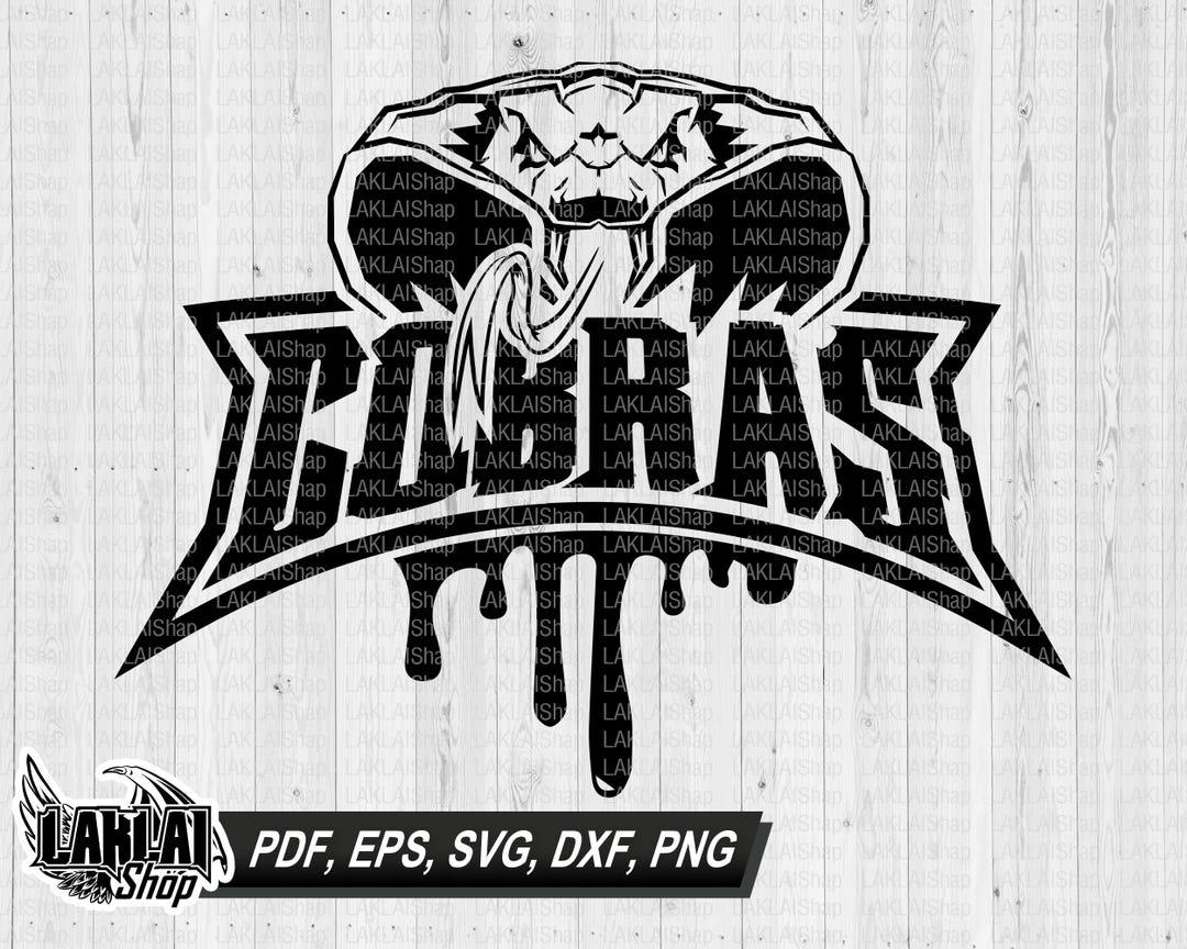 Cobras Svg, Cobras Mascot Svg, Cobras School Spirit Svg, Cobras Cheer ...