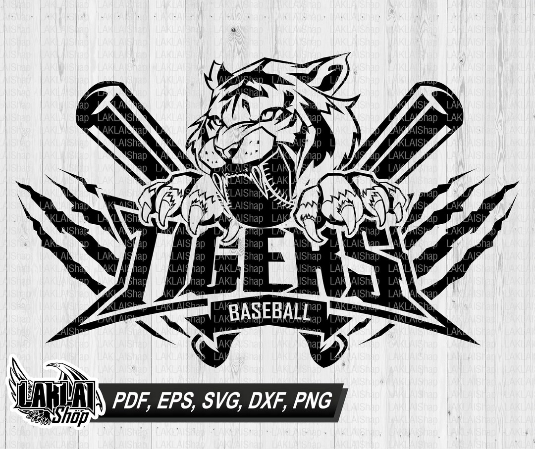 Tigers Baseball Svg, Baseball Svg, Baseball Shirts Svg, Tiger Logo ...