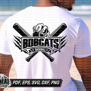 Bobcats Baseball Team Svg, Baseball Png, Bobcats Svg, Bobcats Mom ...