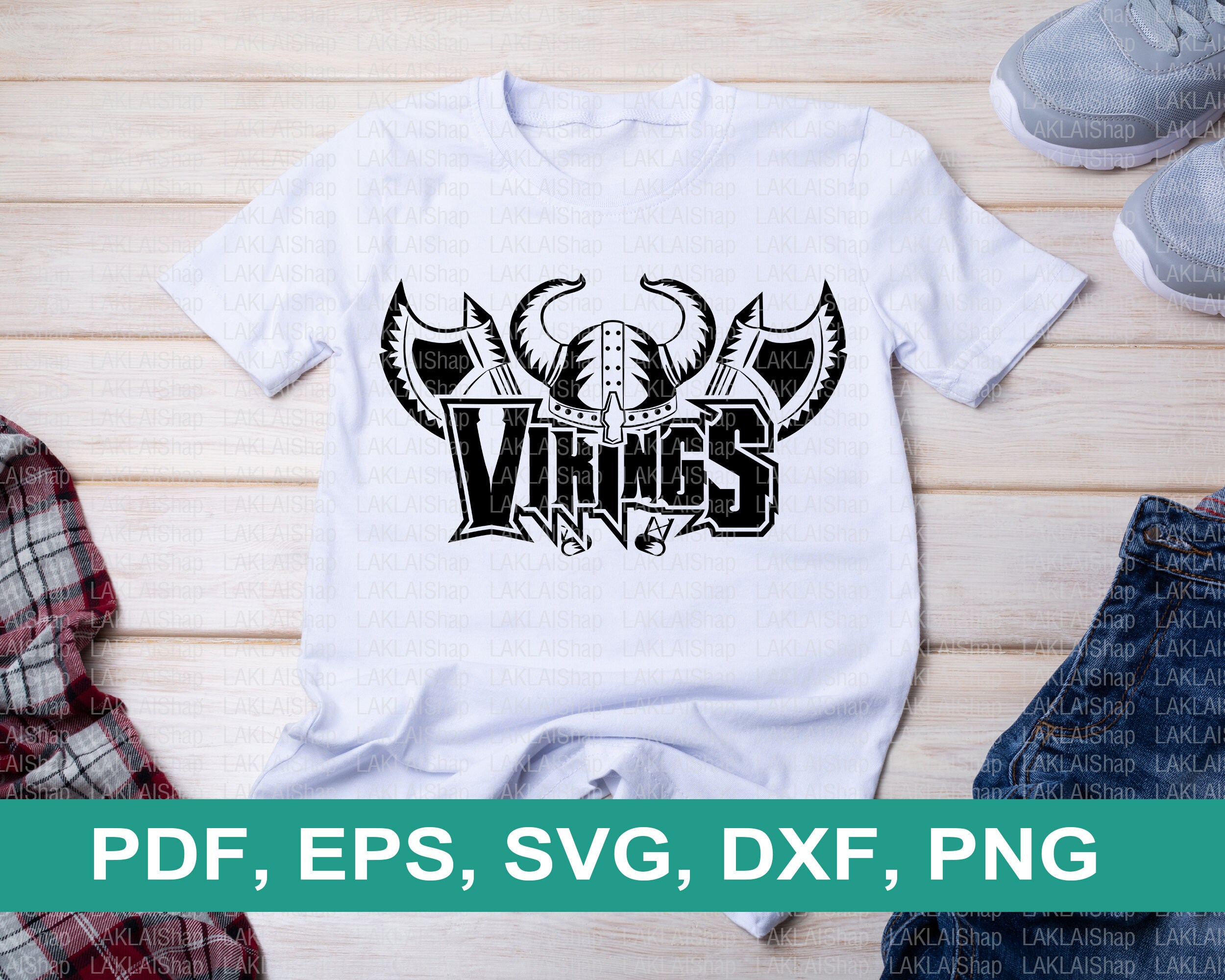 Vikings Team SVG, School Spirit Mascot, Cut File (digital Download) - Etsy