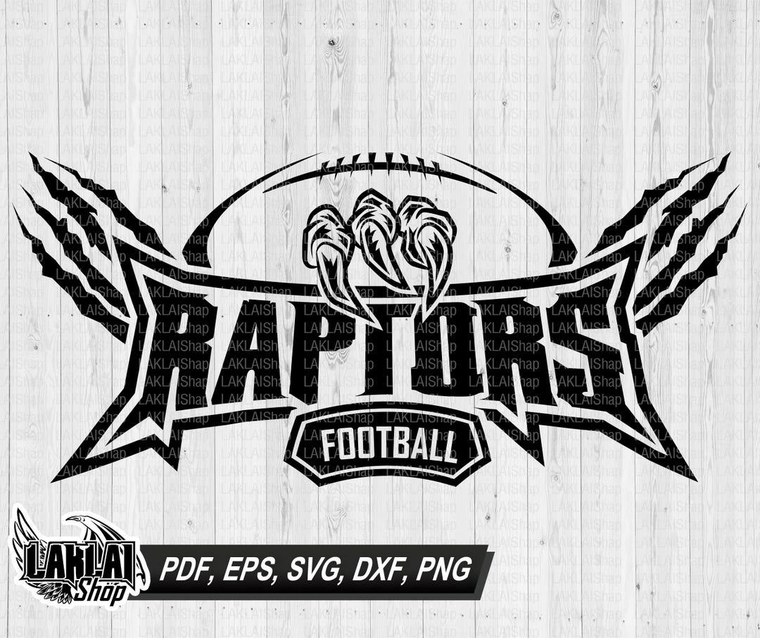 Raptors Football Svg, Football Svg, Mascot Svg, Raptors Shirt Svg ...