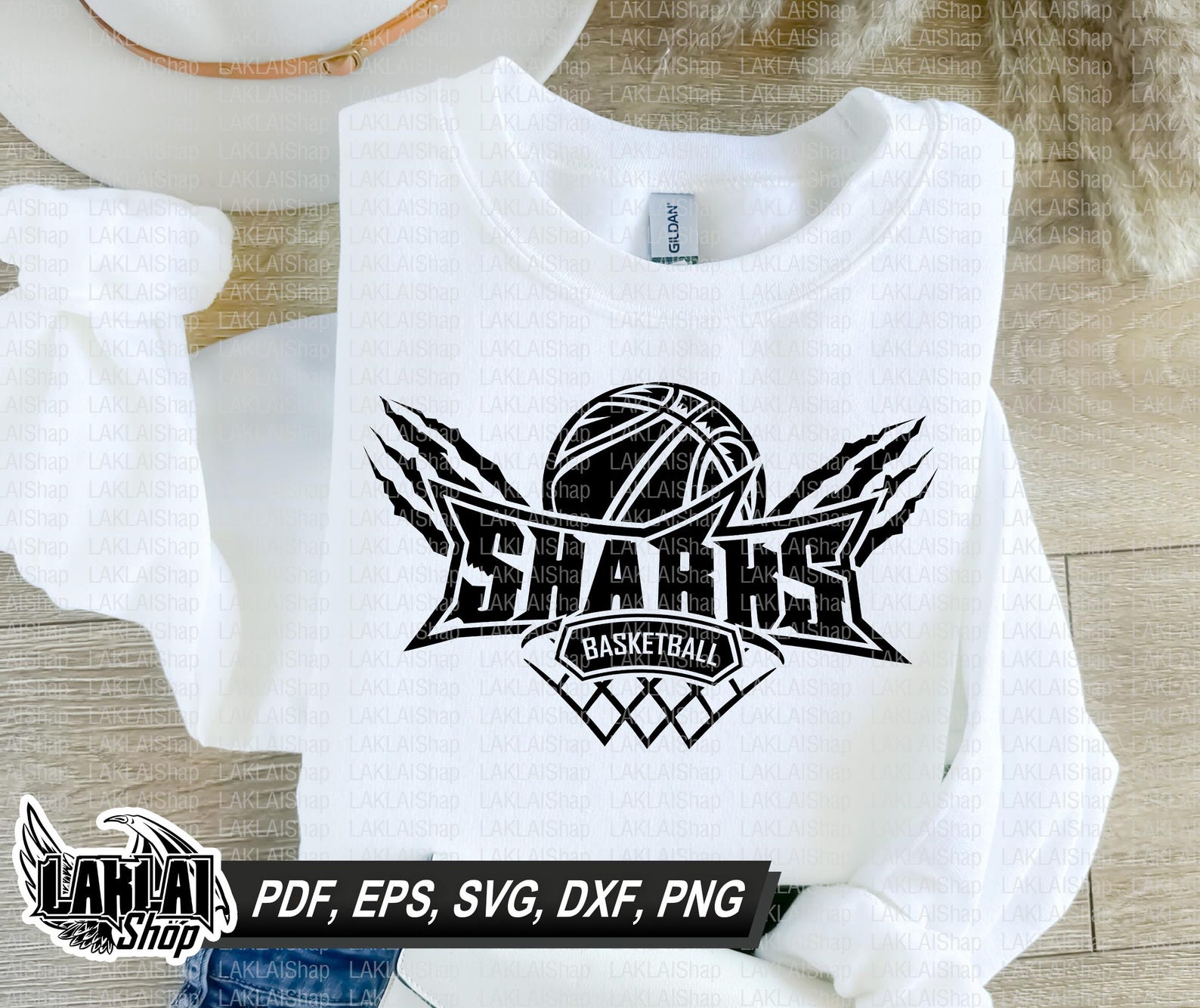 Sharks Basketball Svg, Basketball Svg, Shark Basketball Svg, Mascot Svg ...