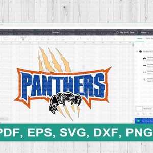 Panthers Claws Mascot Svg, Panthers Svg, Panthers Claws Svg, Panthers ...