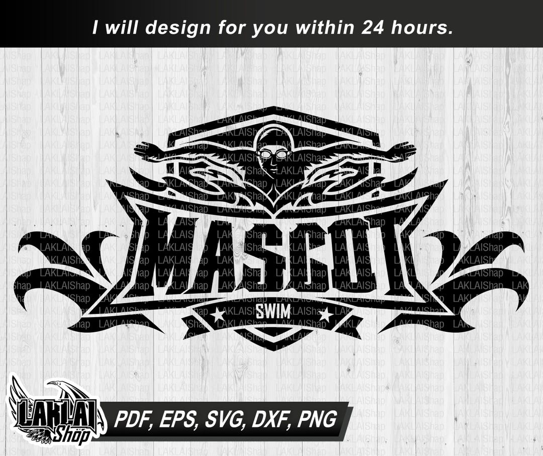 Swim Mascot Team Name Svg, Swimming Svg, Swimmer Svg, Swim Svg, Team ...