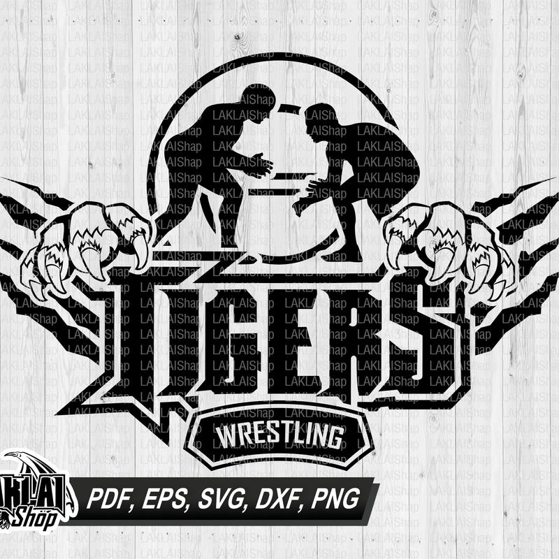 Wrestling Svg - Etsy