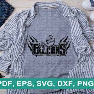 Falcons Claws Logo Svg, Falcons, Falcons Logo, Falcons Team Svg, Falcon ...