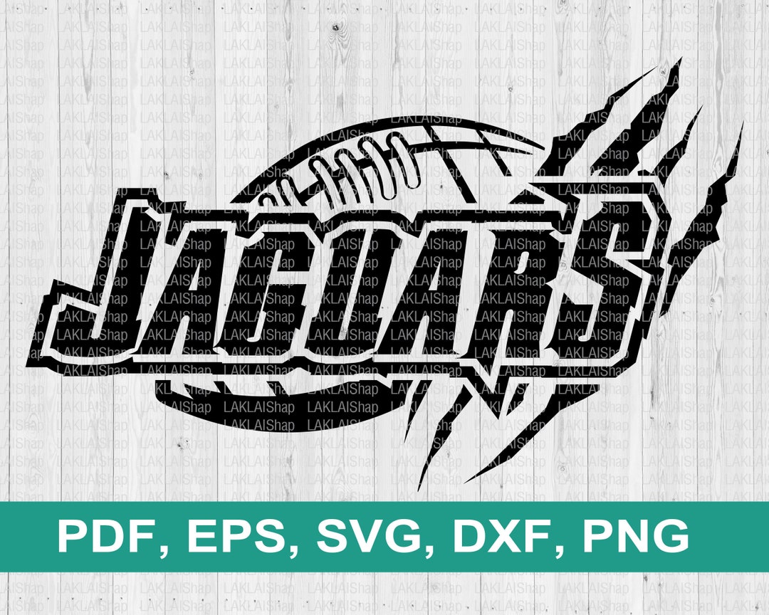 Jaguars Football Team SVG, Claws Mascot PNG (digital Files) - Etsy