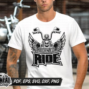 Born to Ride Svg, Girl Rider, Biker Svg, Motorcycle Svg, Motorcycle ...