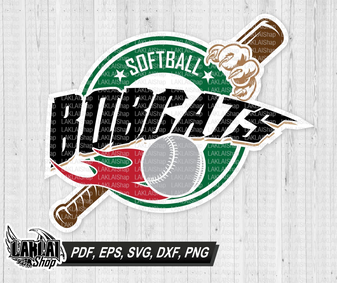 Bobcats Softball Svg, Softball Svg, Bobcats Svg, Bobcats Mascot Svg ...