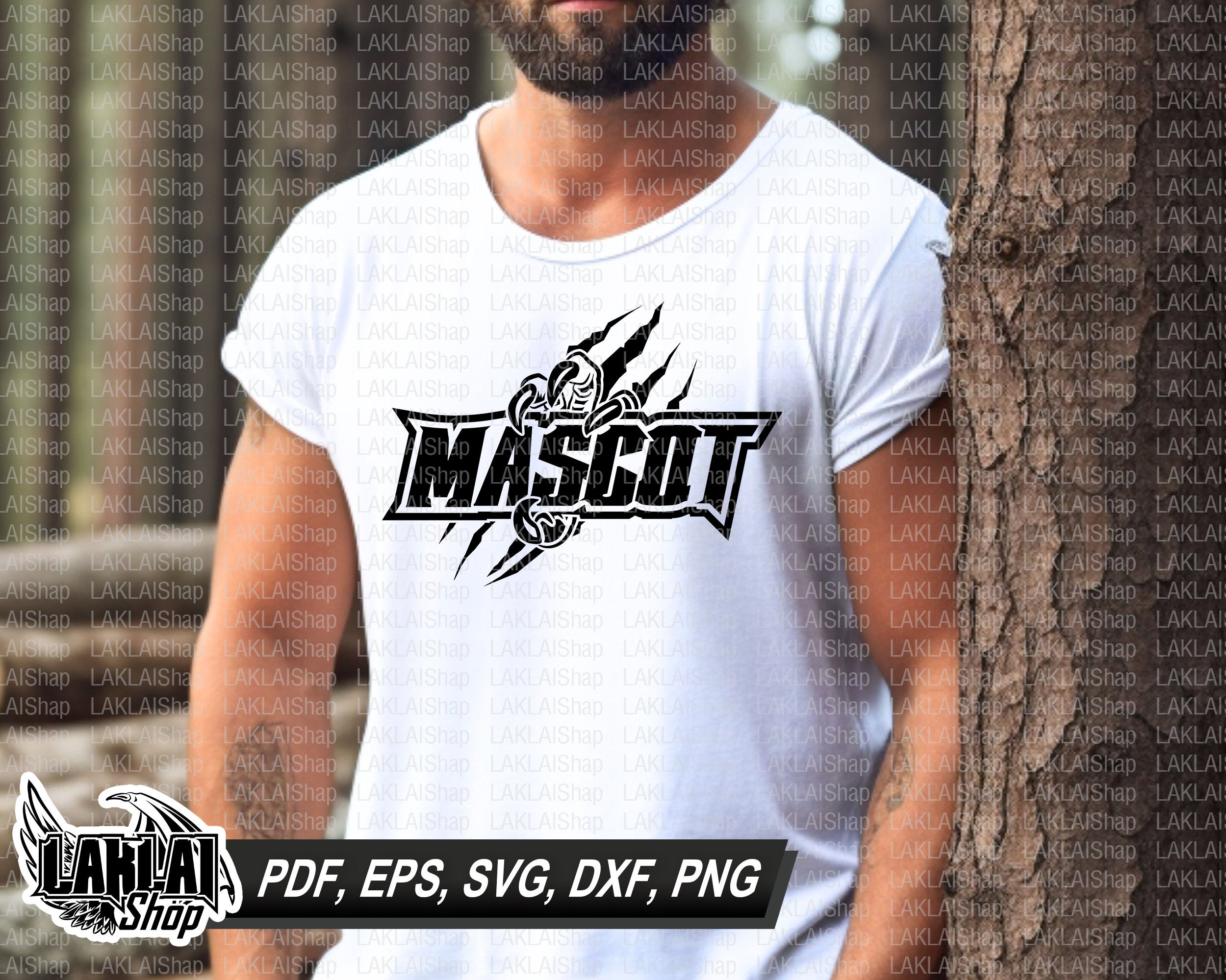 Mascot Scratch Claws SVG, Personalized Team Design (digital Download ...