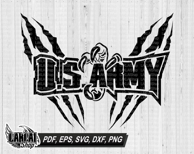 US Army Logo Svg, Army Svg, Military Svg, USA Svg, Clipart - Cut File ...