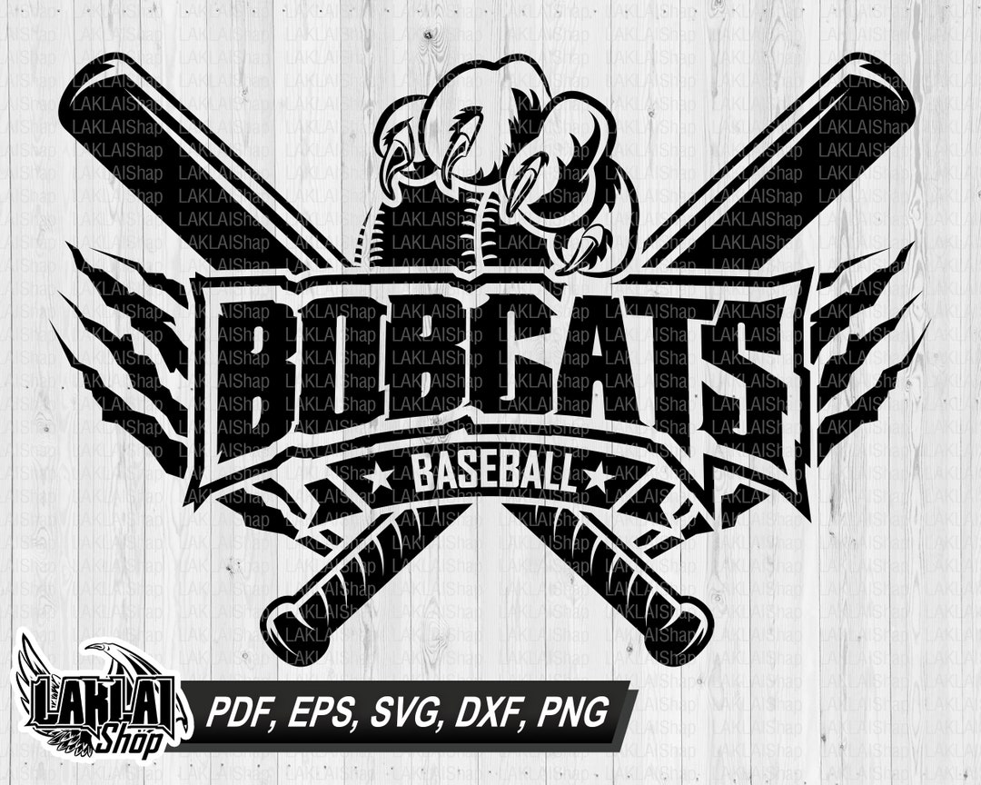Bobcats Baseball Team Svg, Baseball Png, Bobcats Svg, Bobcats Mom ...