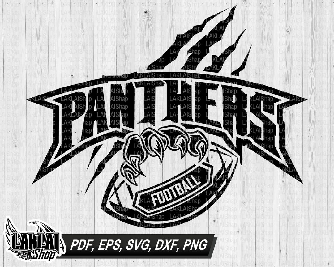 High School Panthers Football Svg, Panthers Svg, Panthers Mascot Svg ...