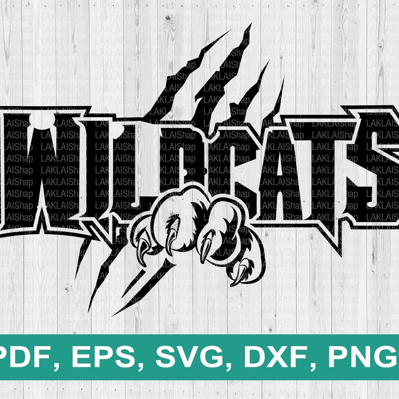 Wildcat Svg - Etsy