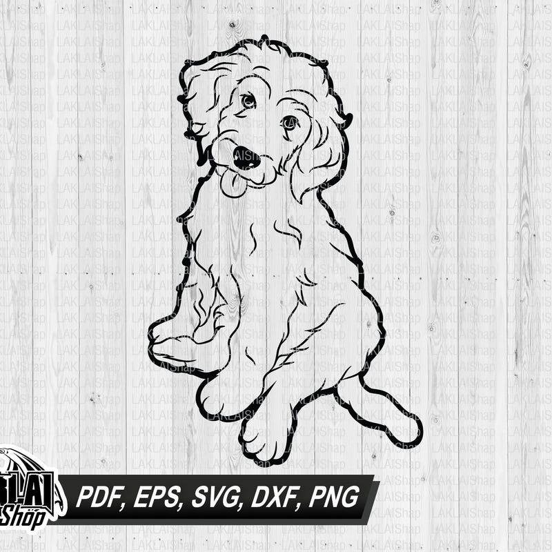 Goldendoodle Svg - Etsy