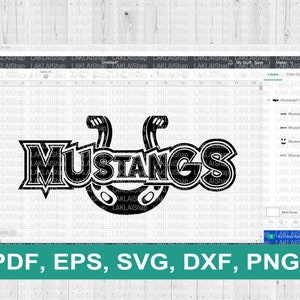 Mustangs Logo Svg, Mustangs Mascot, Mustang Svg, Mustangs Svg, Mustangs ...