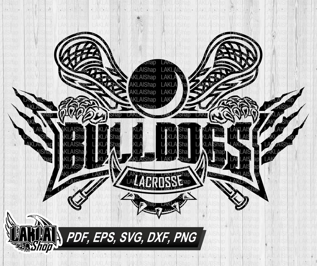 Bulldogs Lacrosse Mascot SVG, School Spirit (digital File) - Etsy