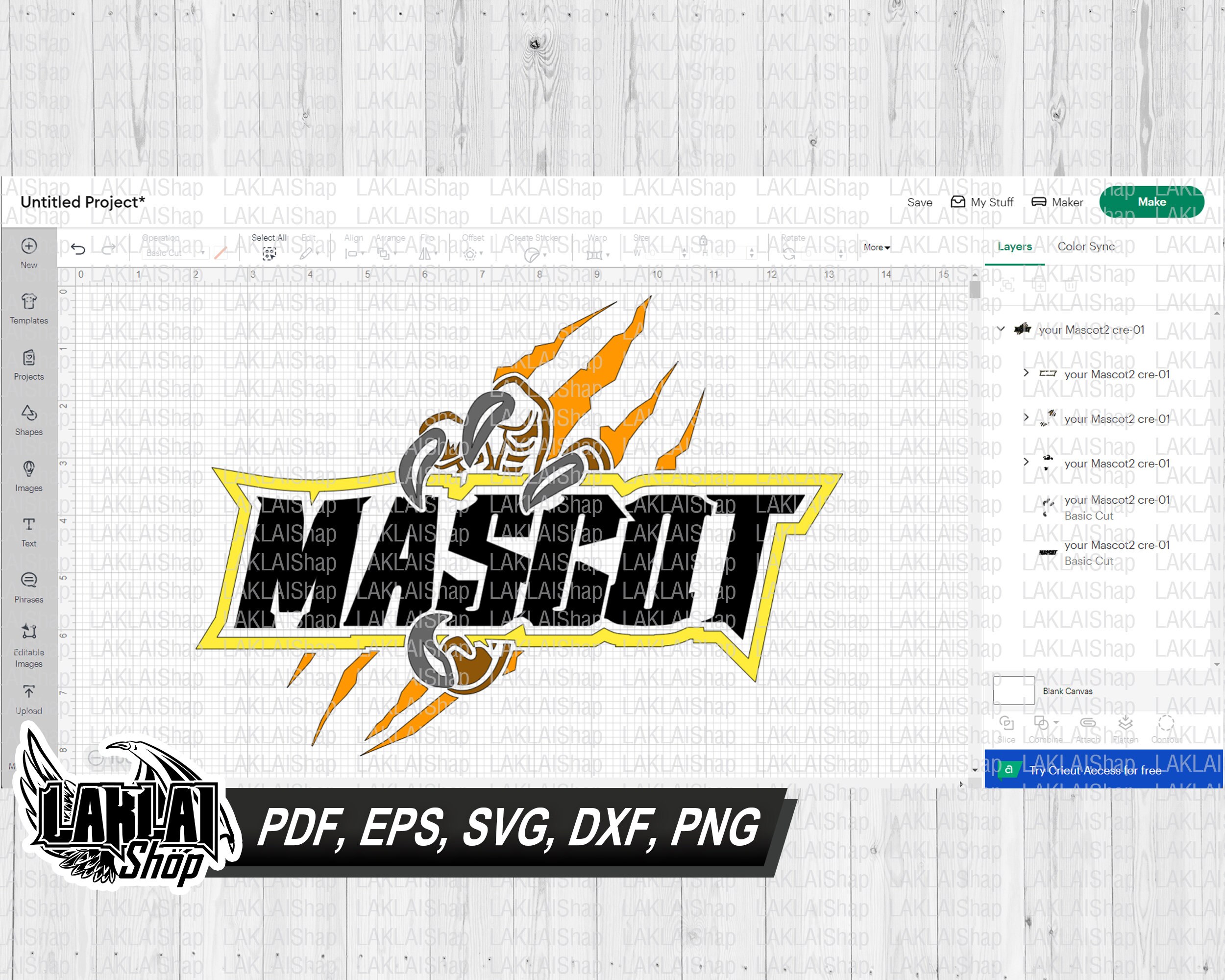 Mascot Scratch Claws SVG, Personalized Team Design (digital Download ...