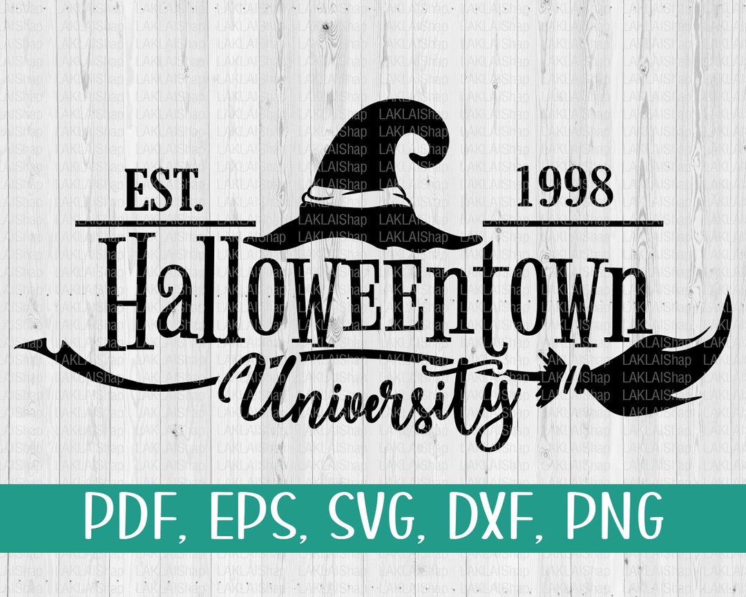 Halloweentown University Svg, Halloween Witch Svg, Halloween Shirt Svg ...