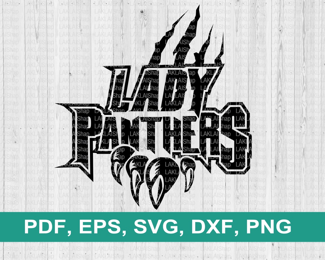 Lady Panthers Svg,panthers Svg, Claws Svg, Panther Svg, Panther ...