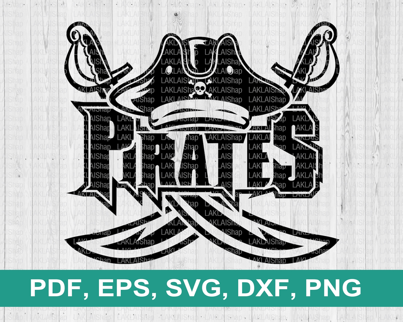 Pirates Mascot SVG, Team Cut Files (digital Download) - Etsy