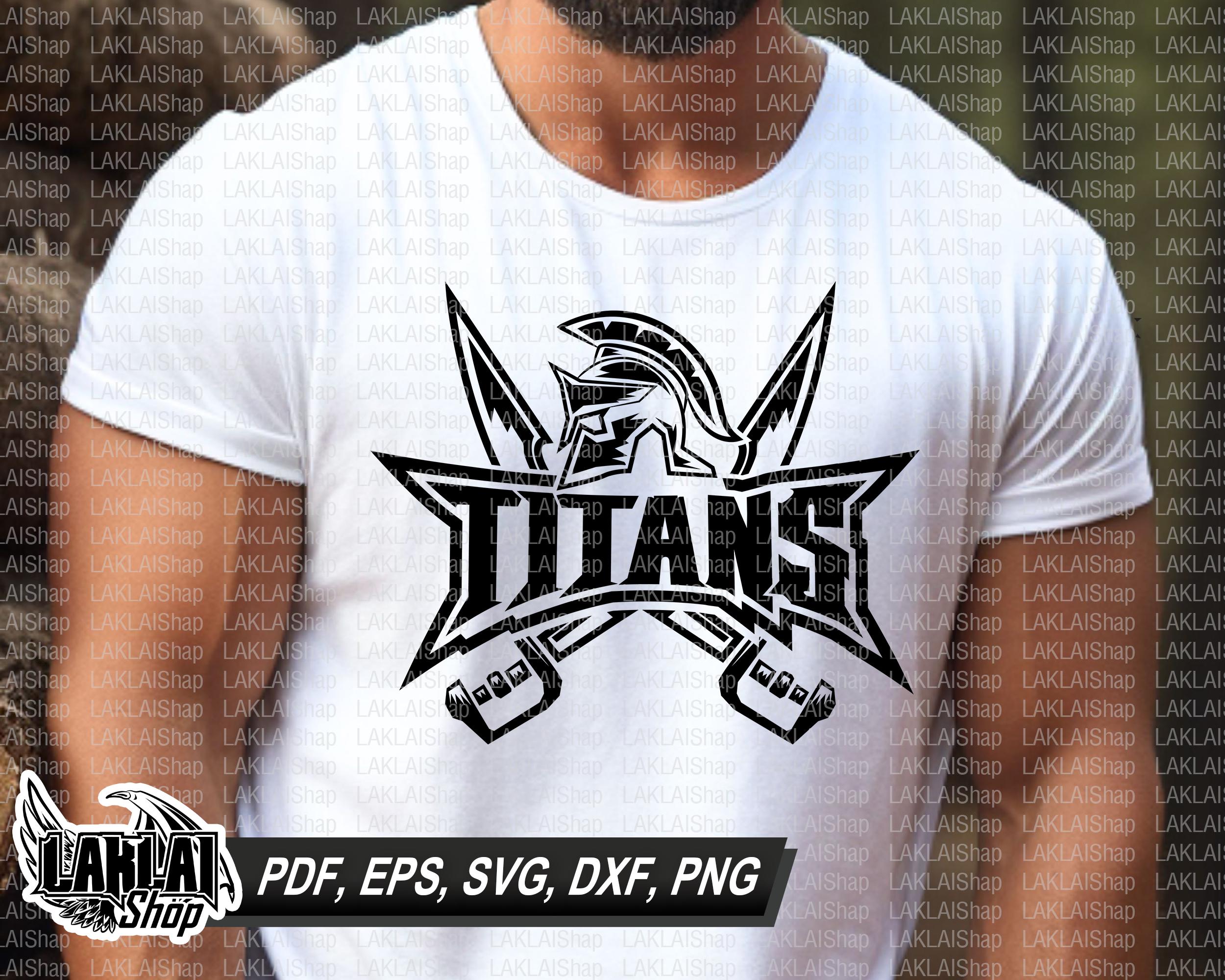 Go Titans Svg, Titan Svg, Titans Mascot Svg, Titans Logo, School Spirit ...