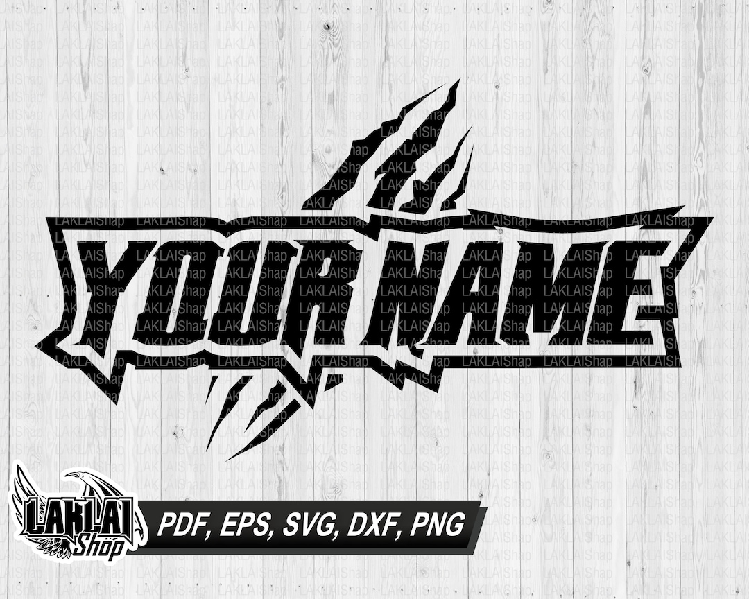 Custom Name Svg, Name Png, Name Svg, Personalised Gifts, Text Cut File ...