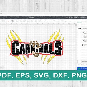 Cardinal Claws Svg, Cardinals Png, Claws Svg, Cardinals Svg, Cardinals ...