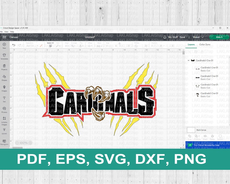 Cardinal Claws (svg, Png, Eps, Dxf, Pdf), Cricut File (digital Download ...