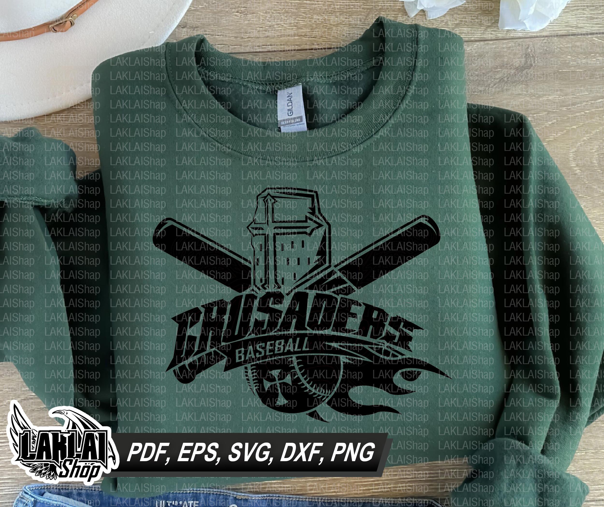 Crusaders Baseball Svg, Baseball Svg, Crusaders Mascot, Crusaders Svg ...