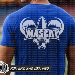 Your Mascot Surf Svg, Personalized Svg, Surf Svg, Surf Png, Surfer ...