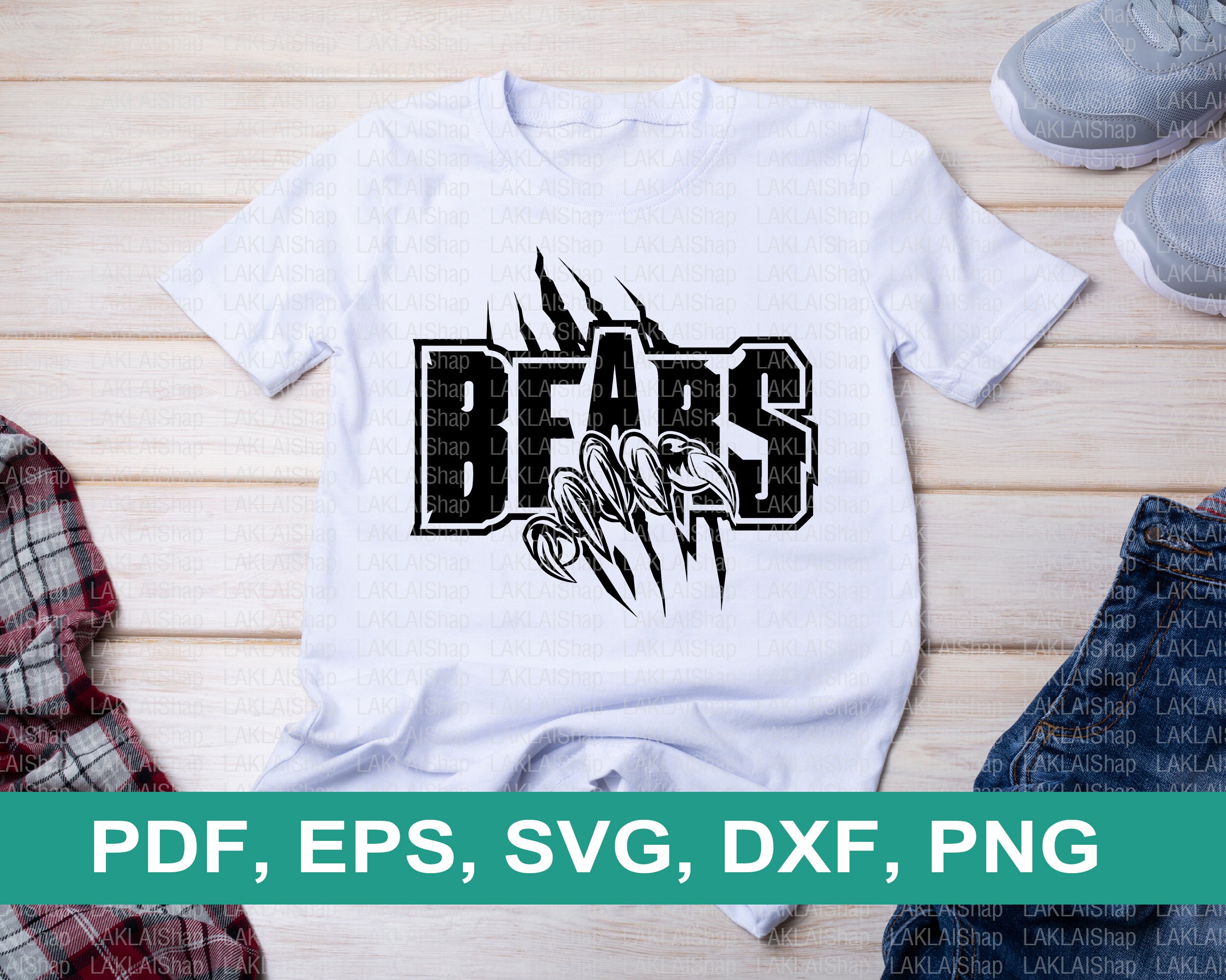 Bears Team Svg Bear Claws Svg Bears Svg Bear Logo Bears - Etsy Australia