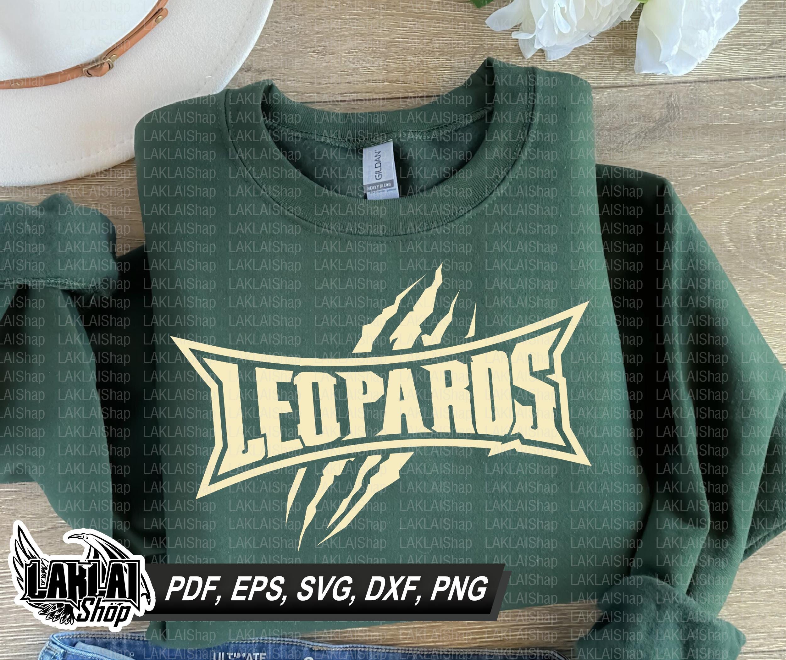 Leopards Claws Svg, Leopards Svg, Leopards Mascot Svg, Leopards Spirit ...